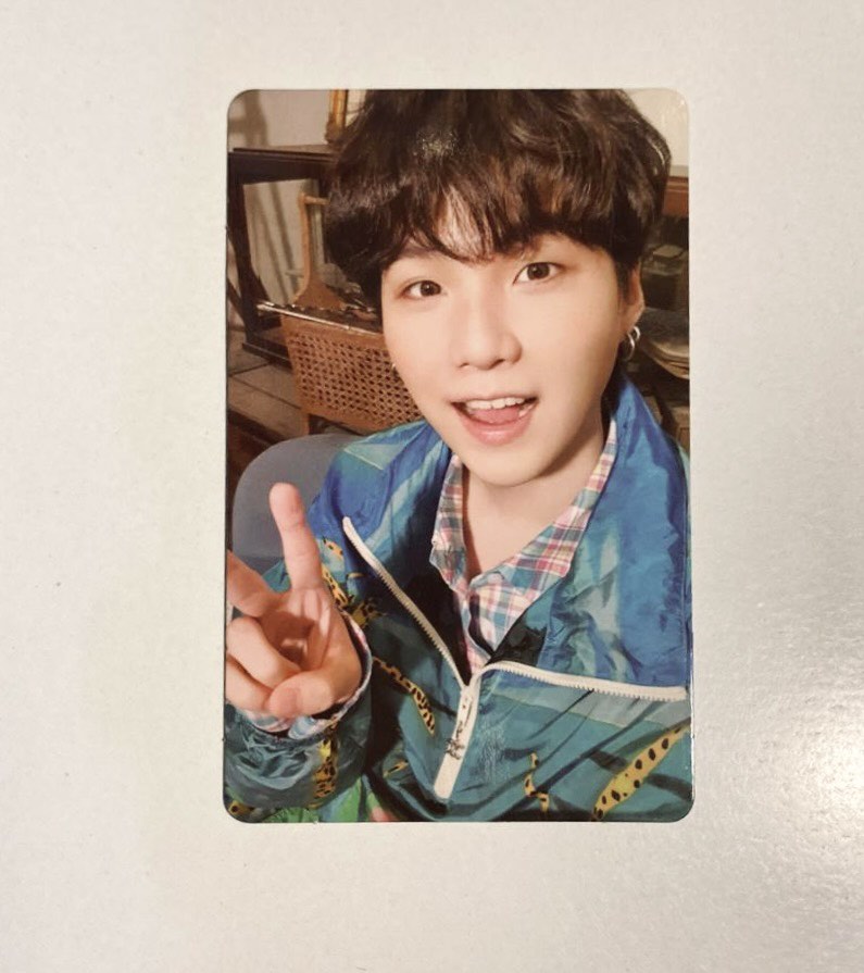 BTS PHOTOCARD YOONGI DECO KIT RPC/ MIN SUGA MYG YG SG GUMMY SMILE DC ...
