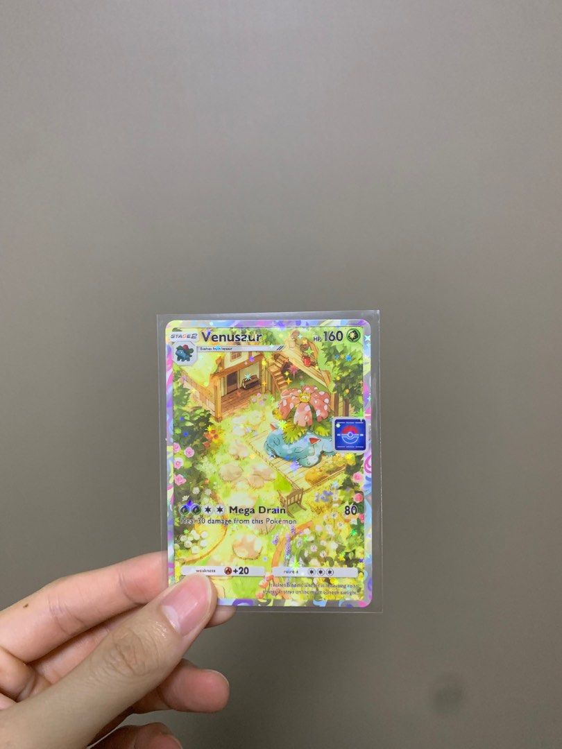 Bulbsaur and Venusaur Set Pokemon Pocket TCG Custom Proxy, Hobbies ...