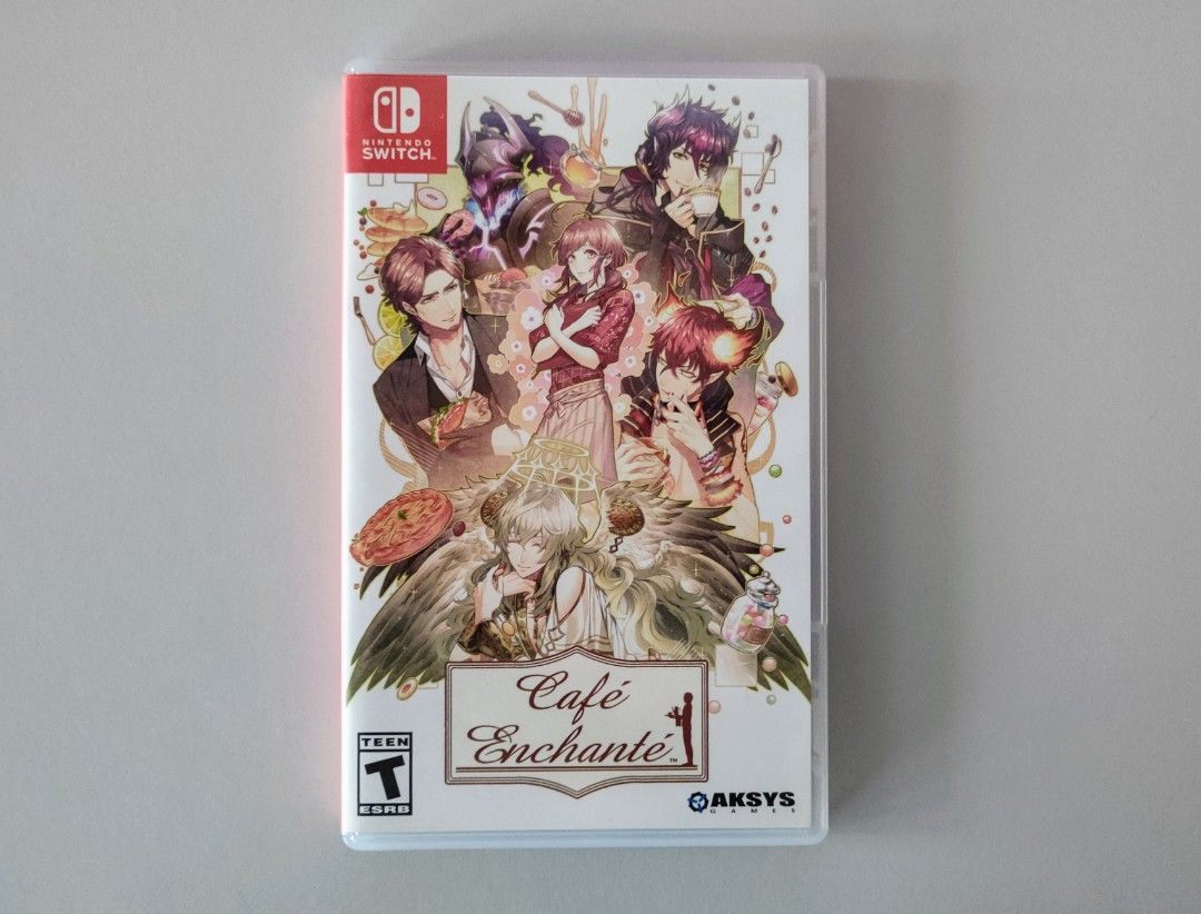 Cafe Enchante (English US version) Nintendo Switch Game, NS otome ...