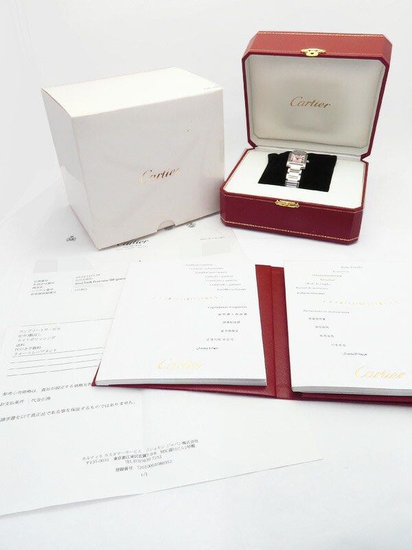 [CASH/LAYAWAY] CARTIER TANK FRANCAISE SMALL LIMITED EDITION PINK 160th ...