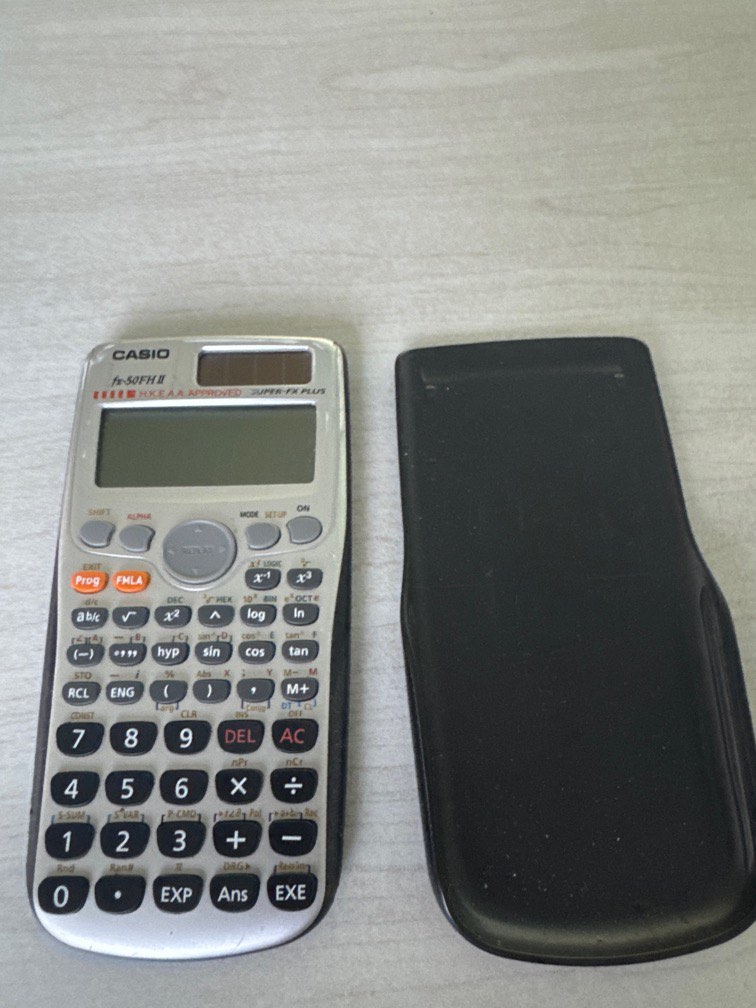 Casio fx-50FH II , HKEAA Approved . Super FX Plus, 手提電話, 其他裝置 - Carousell