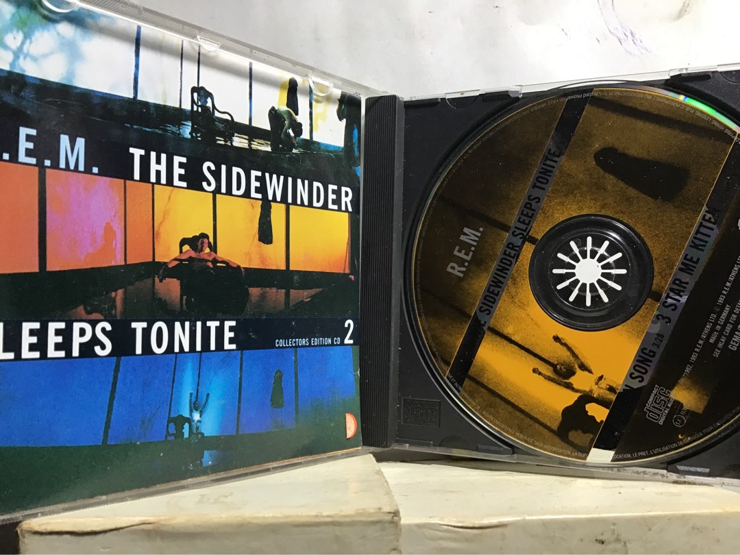 CD SINGLE REM R. E.M. - The Sidewinder Sleeps Tonight OOP ORIGINAL ...