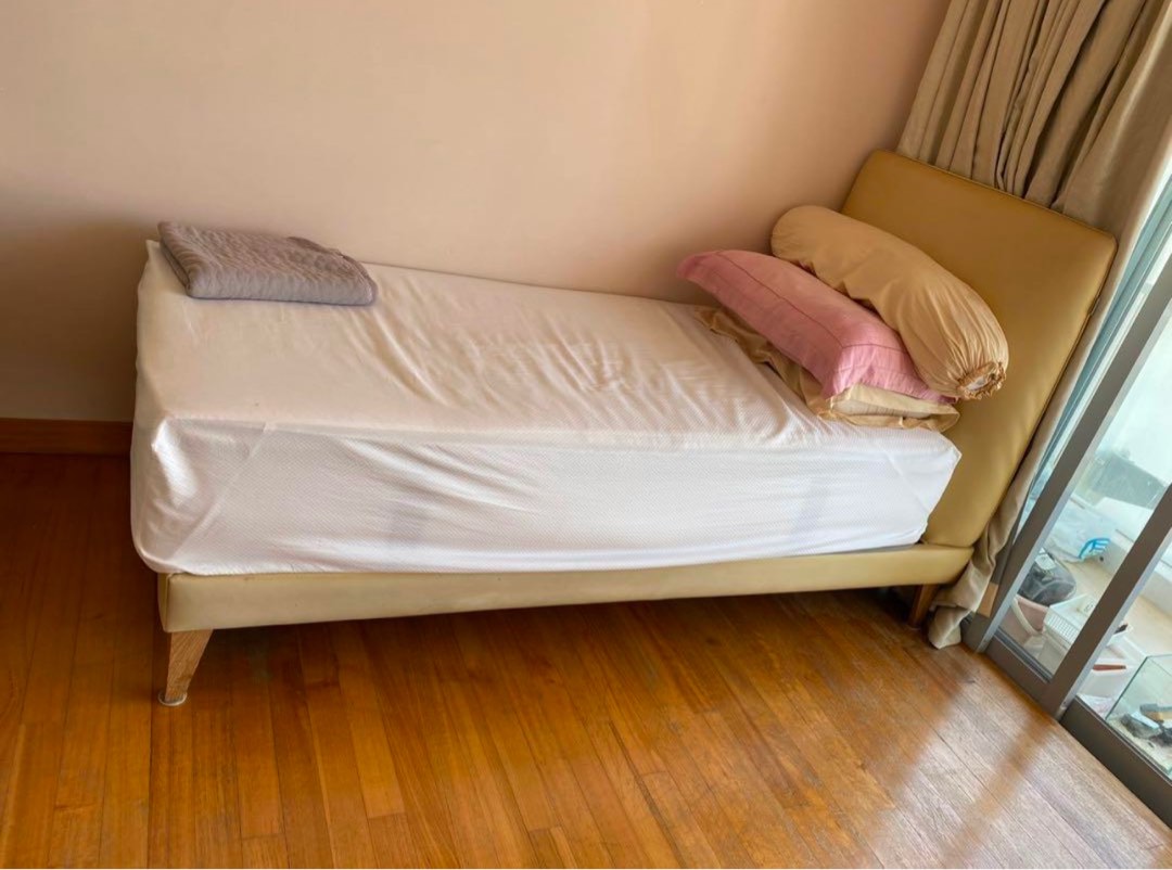 Cellini Single Bed Frame, Furniture & Home Living, Furniture, Bed ...