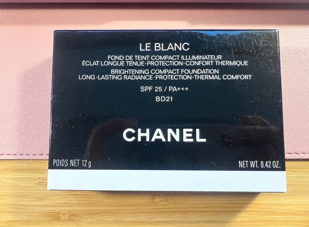 Chanel Le Blanc Foundation - thermal comfort BD21, Beauty & Personal ...