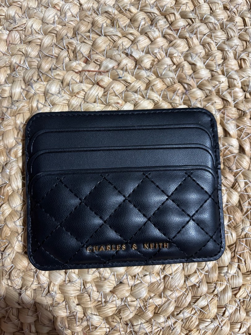 Charles and keith card holder, Luxury, Bags & Wallets on Carousell
