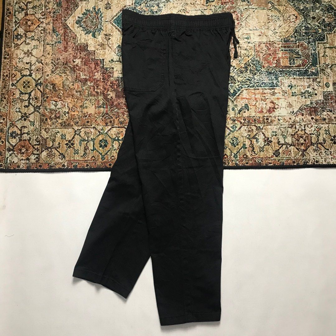 Chef Pants GU by Uniqlo Black Giordano Topvalu Bershka Pullnbear ...
