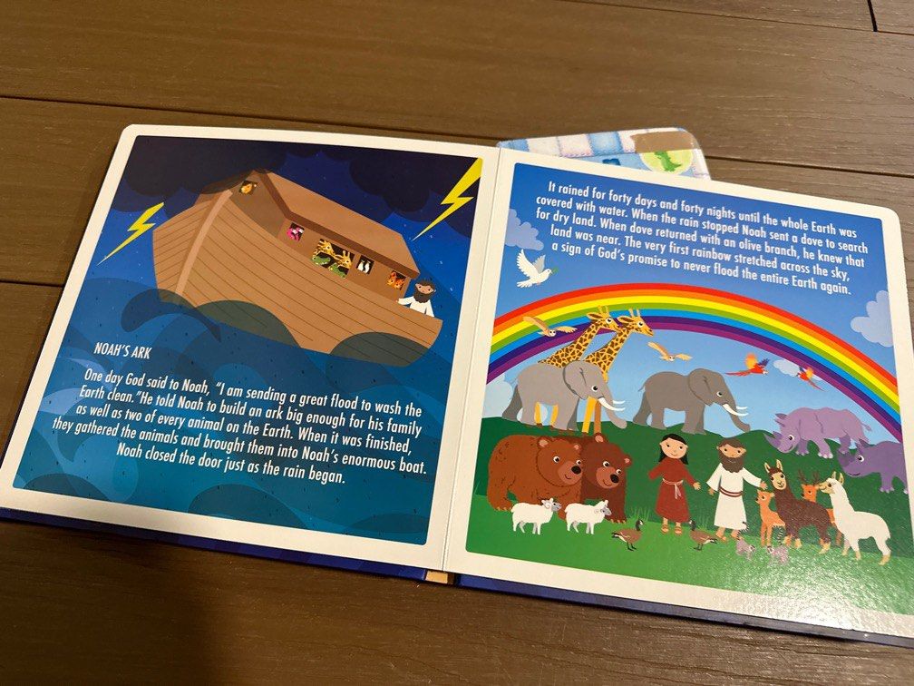 Children Books - My First Bible Stories: Verses & Songs, Hobbies & Toys ...