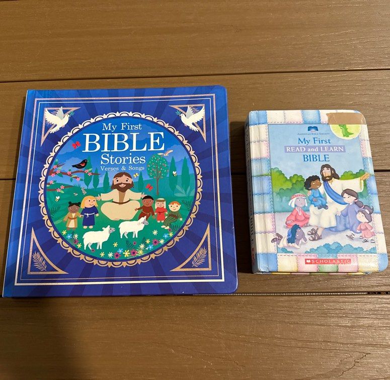 Children Books - My First Bible Stories: Verses & Songs, Hobbies & Toys ...