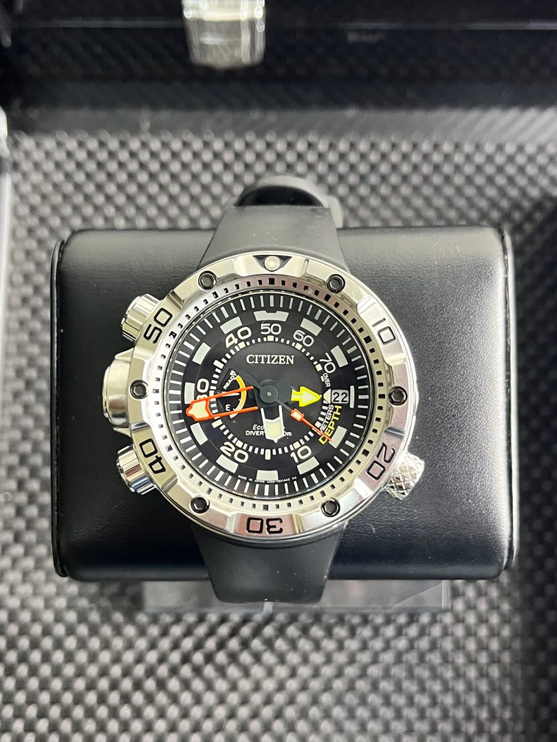 CITIZEN PROMASTER MARINE AQUALAND BN2021-03E, Men's Fashion, Watches ...