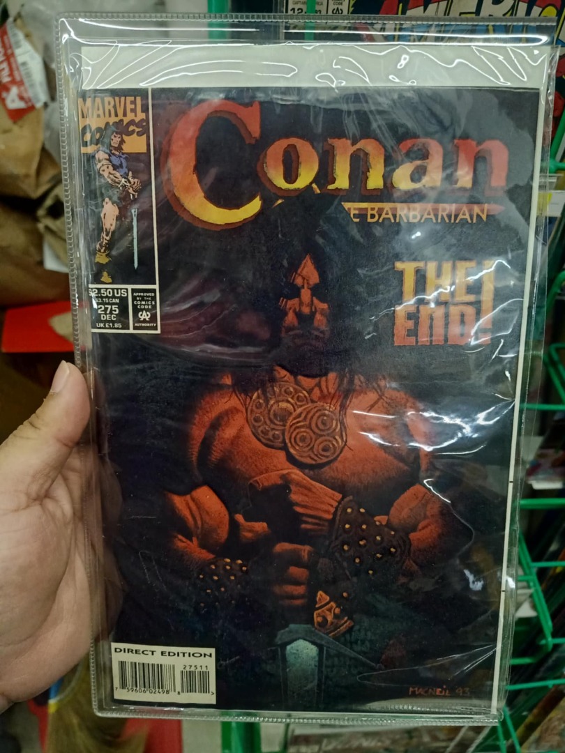 CONAN THE BARBAIRAN THE END COMICS, Hobbies & Toys, Books & Magazines, Comics & Manga on Carousell