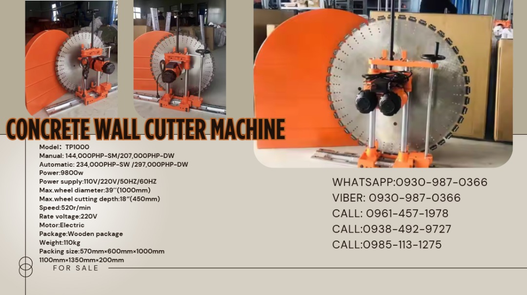 CONCRETE WALL CUTTER MACHINE, Everything Else, Looking For on Carousell