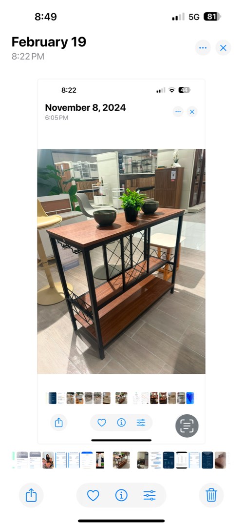 Console /Bar Table (Mandaue Foam), Furniture & Home Living, Furniture ...