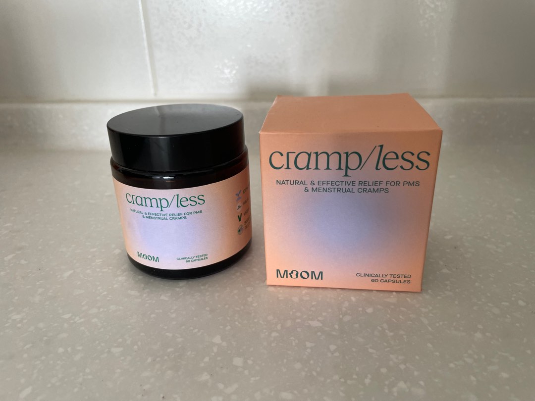 cramp/less by MOOM Health (period/menstrual cramp), Health & Nutrition ...
