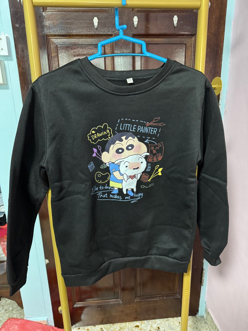 Crayon Shinchan Pull over, Women's Fashion, Coats, Jackets and ...