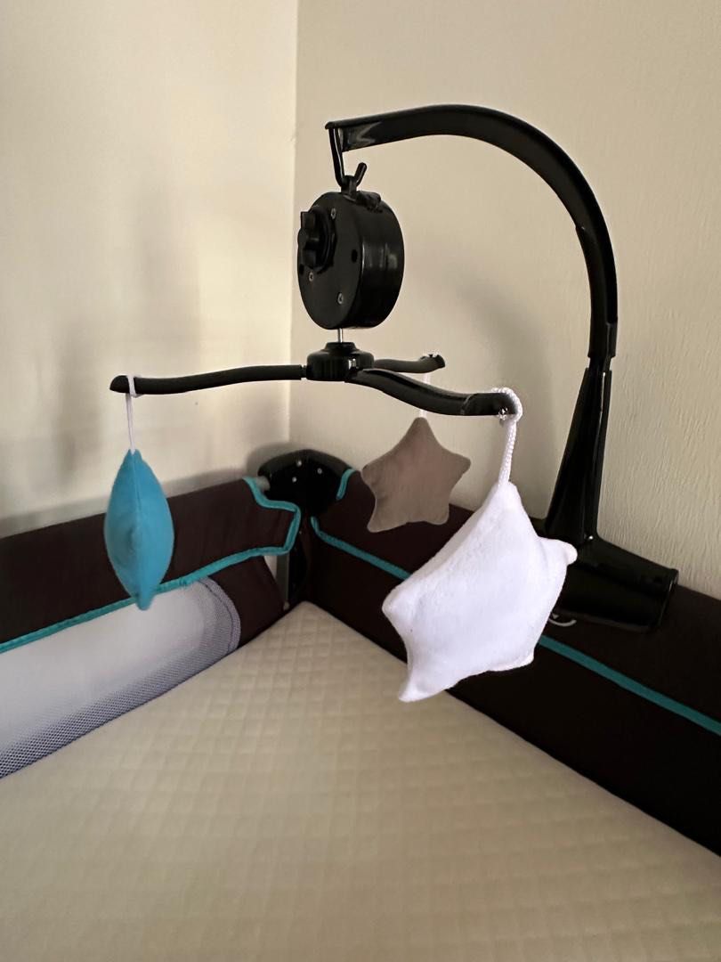 Crolla Ally Full Set Baby Playpen Babycot - Tiffany Blue, Babies & Kids ...