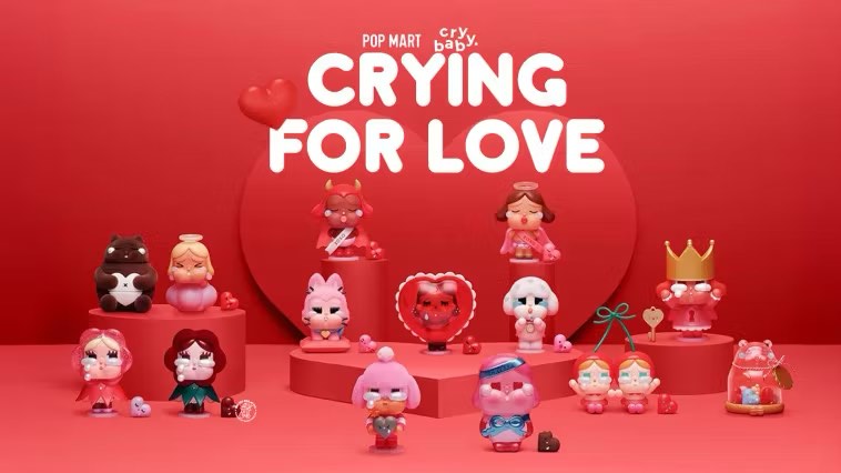 Crybaby Crying for Love figurine - Stolen heart, Hobbies & Toys ...