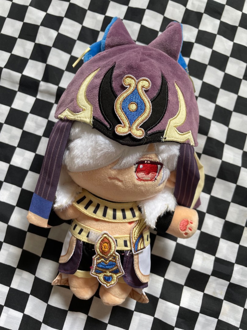 Cyno 20cm Plushie - Genshin Impact Plushie, Hobbies & Toys, Toys ...
