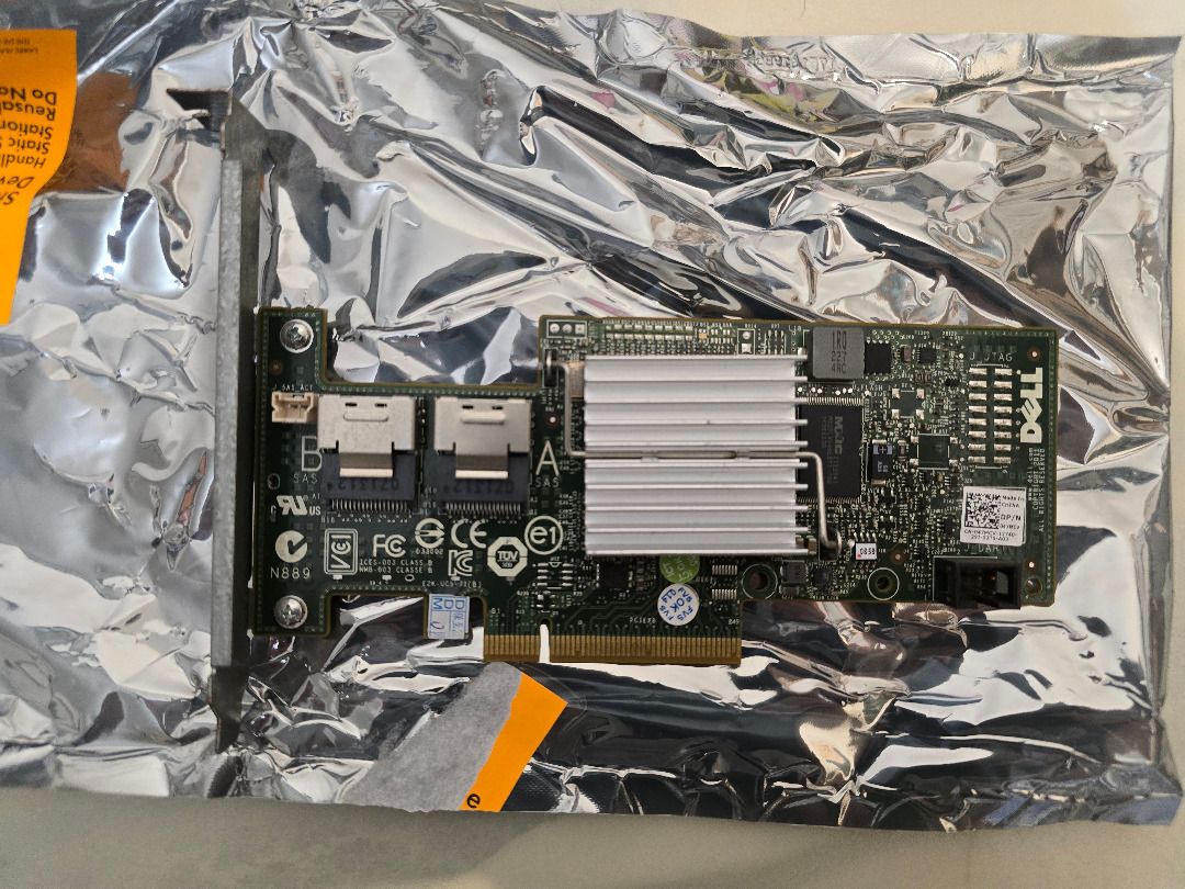 Dell Perc H200 6Gbps SAS/Sata Raid Controller, 電腦＆科技, 電腦周邊及配件, 硬碟及儲存器 ...
