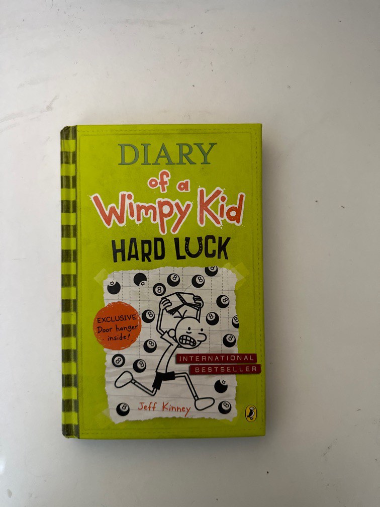Diary of a Wimpy Kid Hard Luck Hard Cover Book, Hobbies & Toys, Books & Magazines, Storybooks on ...