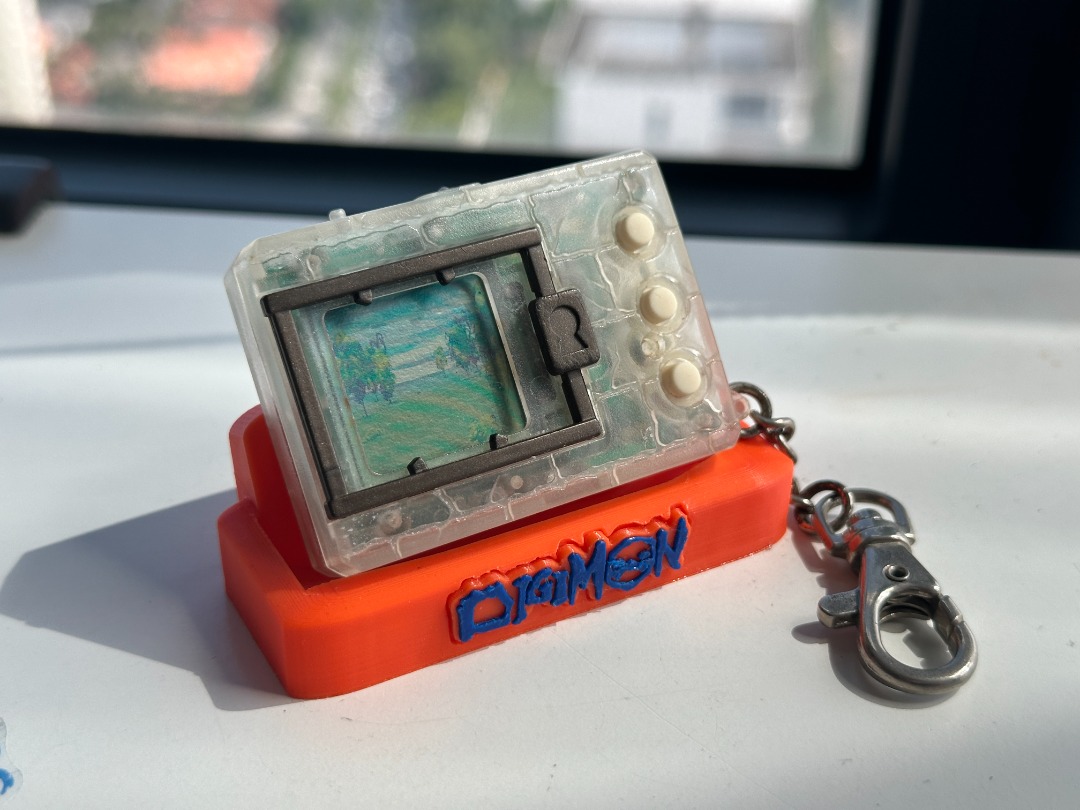 Digimon Vpet 97 Version 3 JP (customised body, frame, and buttons ...