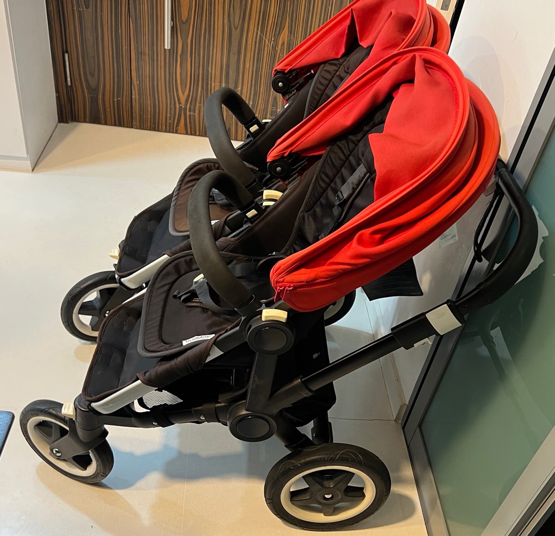 Double Stroller Bugaboo Donkey, Babies & Kids, Going Out, Strollers on ...