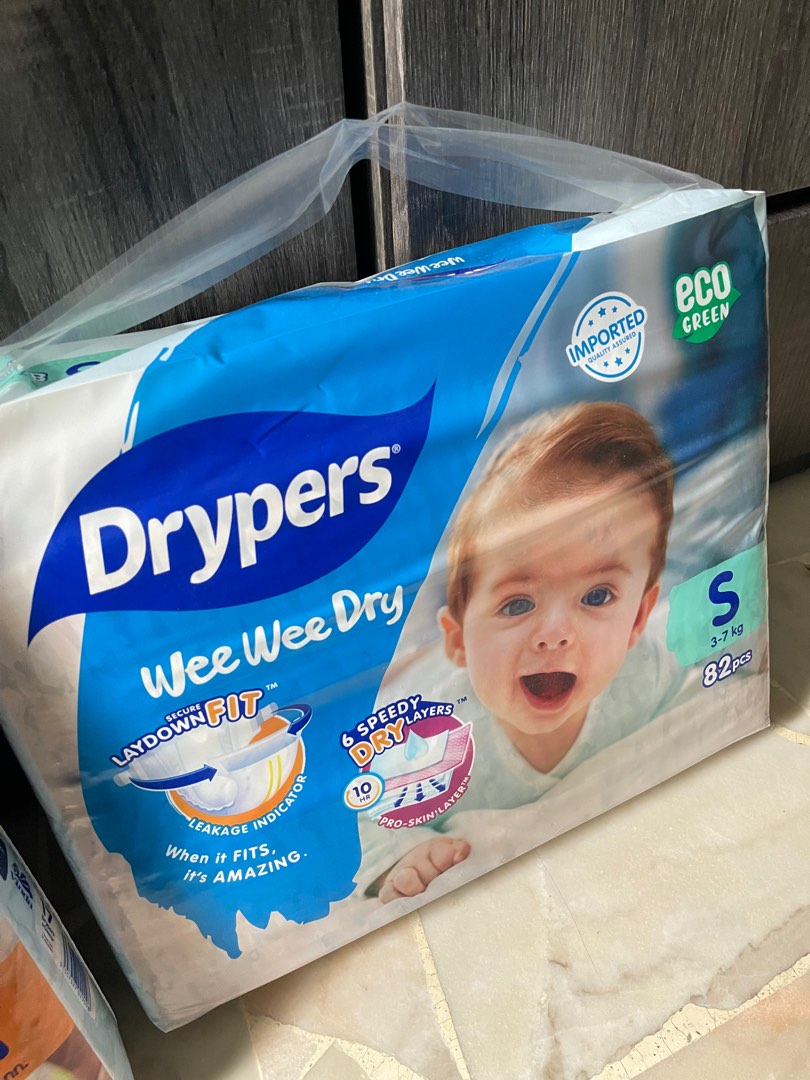 Drypers Wee Wee Dry, Babies & Kids, Bathing & Changing, Diapers & Baby ...