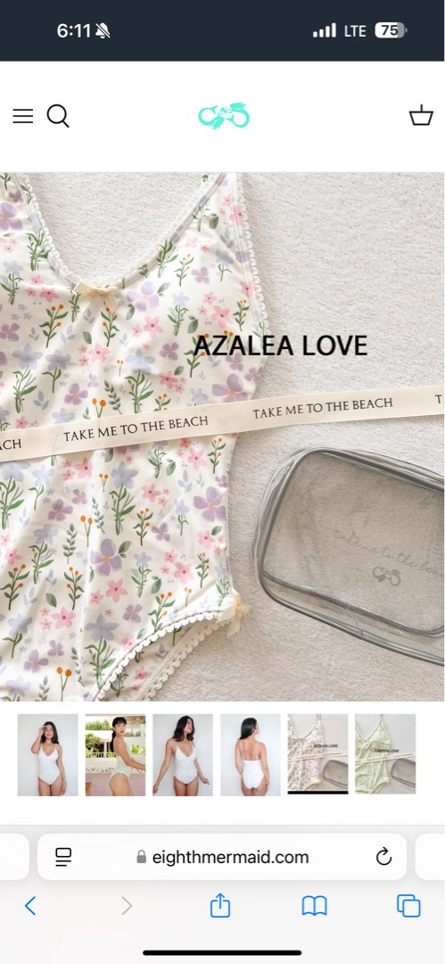 Eighth Mermaid Maggie Full Piece, Women's Fashion, Swimwear, Bikinis ...