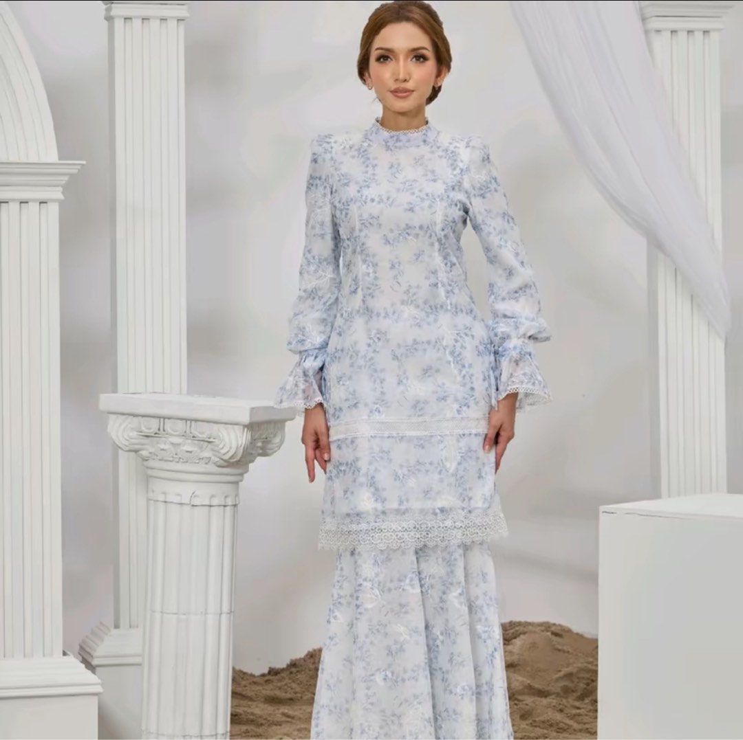 Elsa Kurung ADULT by Edra Desire, Women's Fashion, Muslimah Fashion ...