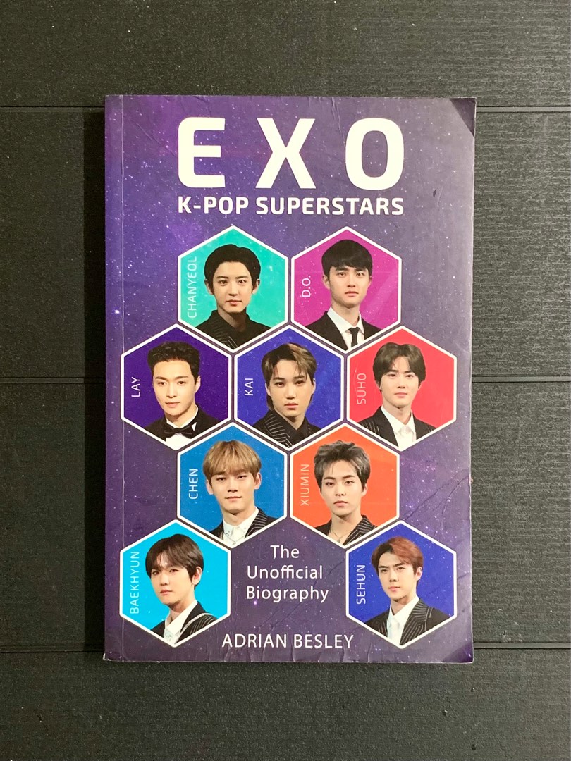 EXO: K-Pop Superstars (pre-loved biography book) - softcover, Hobbies ...