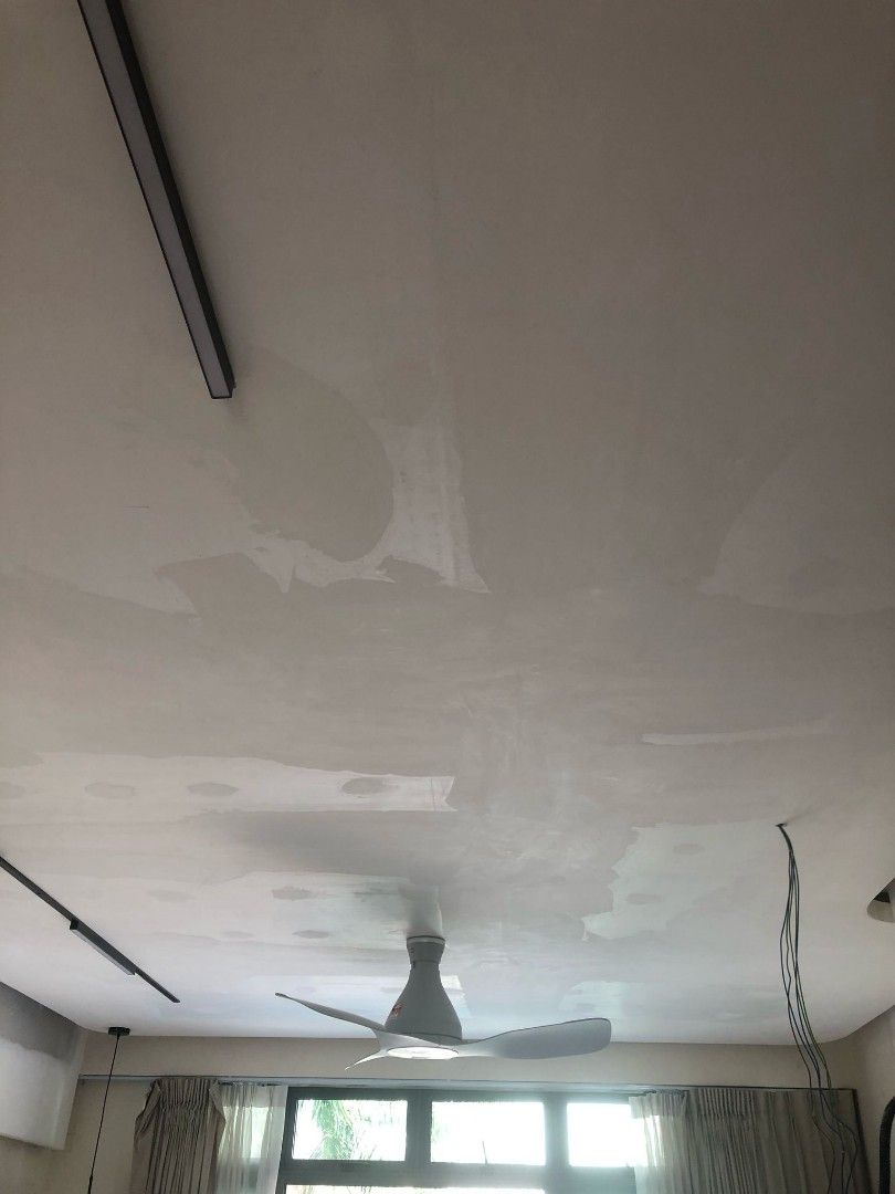 False ceiling, partition wall, hdb wall plaster, toilets pipe boxup ...