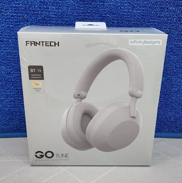 Fantech WH06 GO TUNE Wireless Gaming Headset (GRAY) Dual Mode with ...
