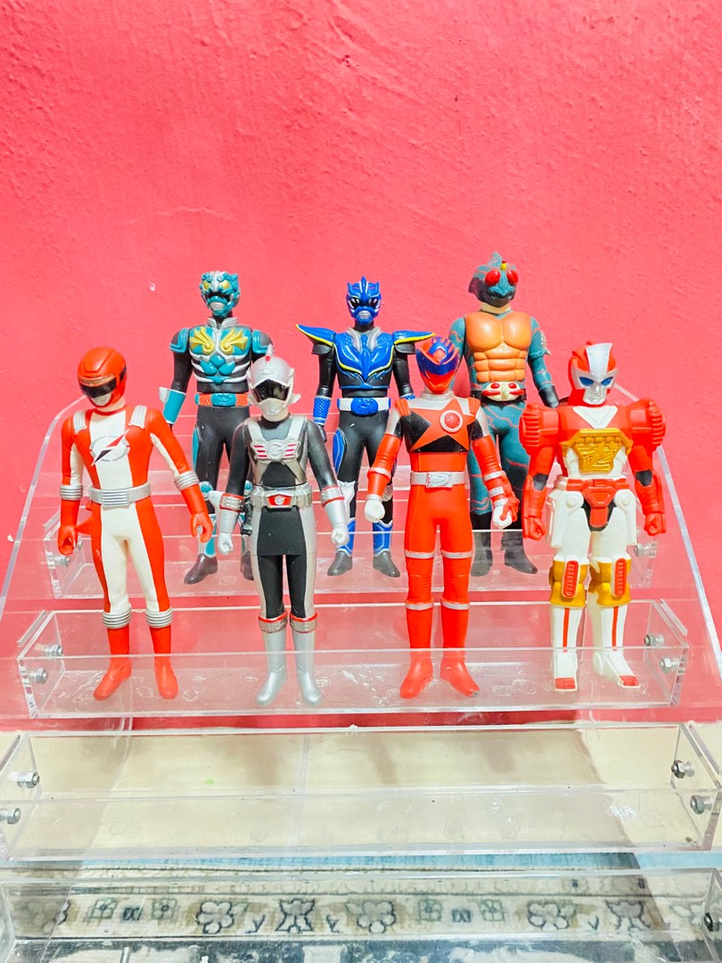 FIGURE POWER RANGERS | SOFUBI SUPER SENTAI | KAMEN RIDER, Hobbies ...