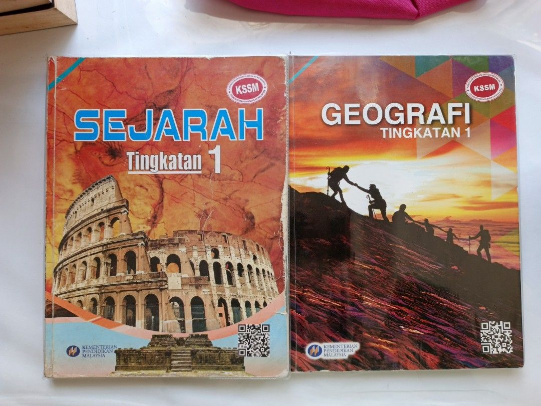 Buku Teks Form 1 and Form 2 Textbooks Tingkatan 1 dan 2, Hobbies & Toys ...