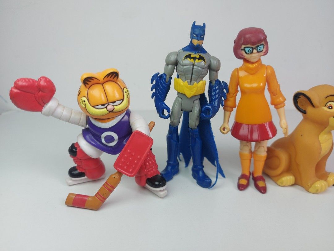 garfield batman scoobydoo dc figure, Hobbies & Toys, Toys & Games on ...