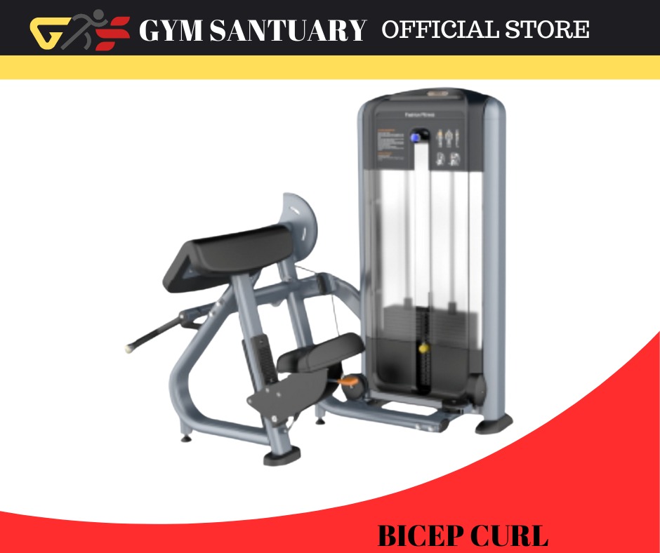 GSS BICEP CURL (PIN LOADED), Sports Equipment, Exercise & Fitness ...
