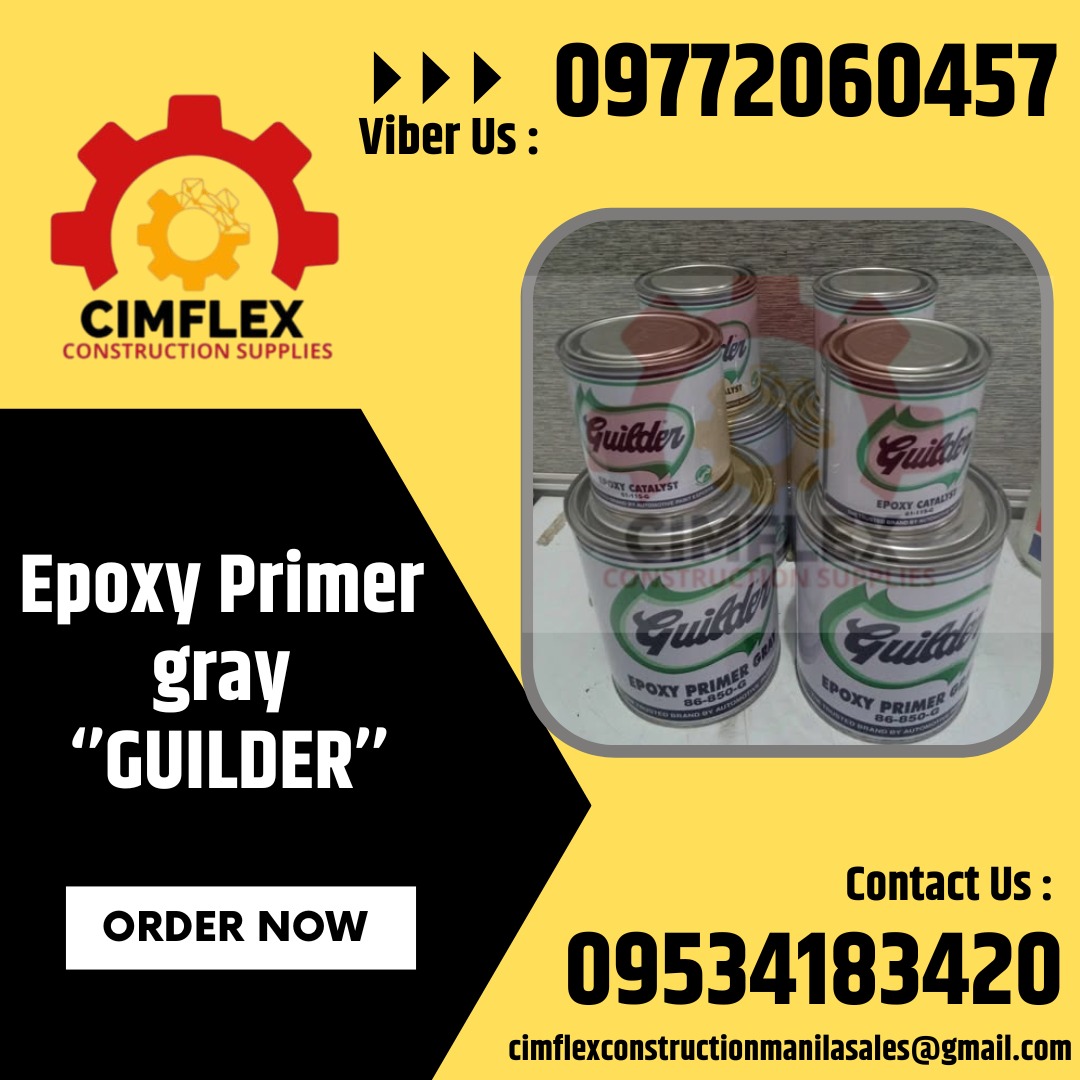 Guilder epoxy primer gray liter, Everything Else, Looking For on Carousell