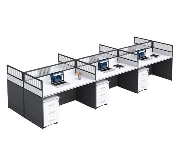 H605 Workstations w H-Panel Partition Executive high partition,with ...