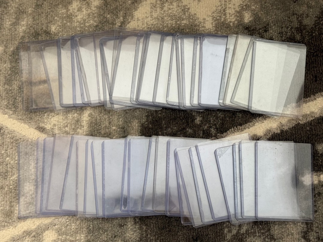 Hard Plastic Top Loader and Side Loader for Photo Card, Pokemon Card ...