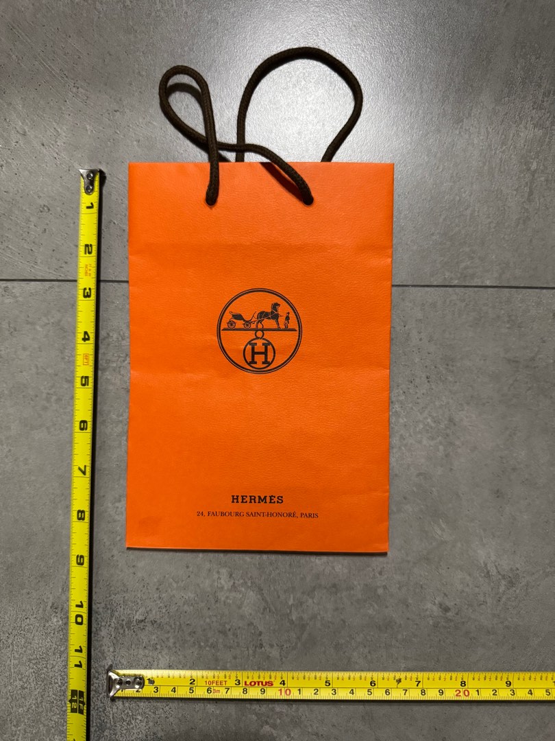 Hermes Paper Bag, Luxury, Accessories on Carousell