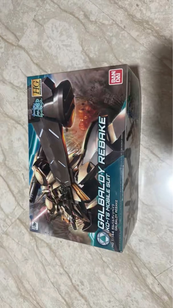 HG 1/144 Galbaldy Rebake Gunpla, Hobbies & Toys, Toys & Games on Carousell