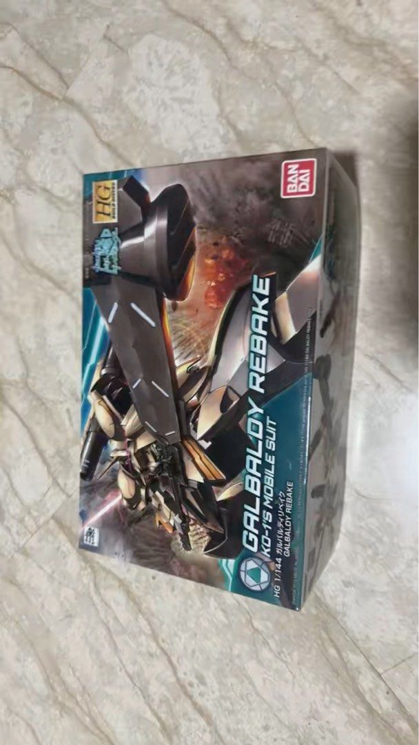 HG 1/144 Galbaldy Rebake Gunpla, Hobbies & Toys, Toys & Games on Carousell