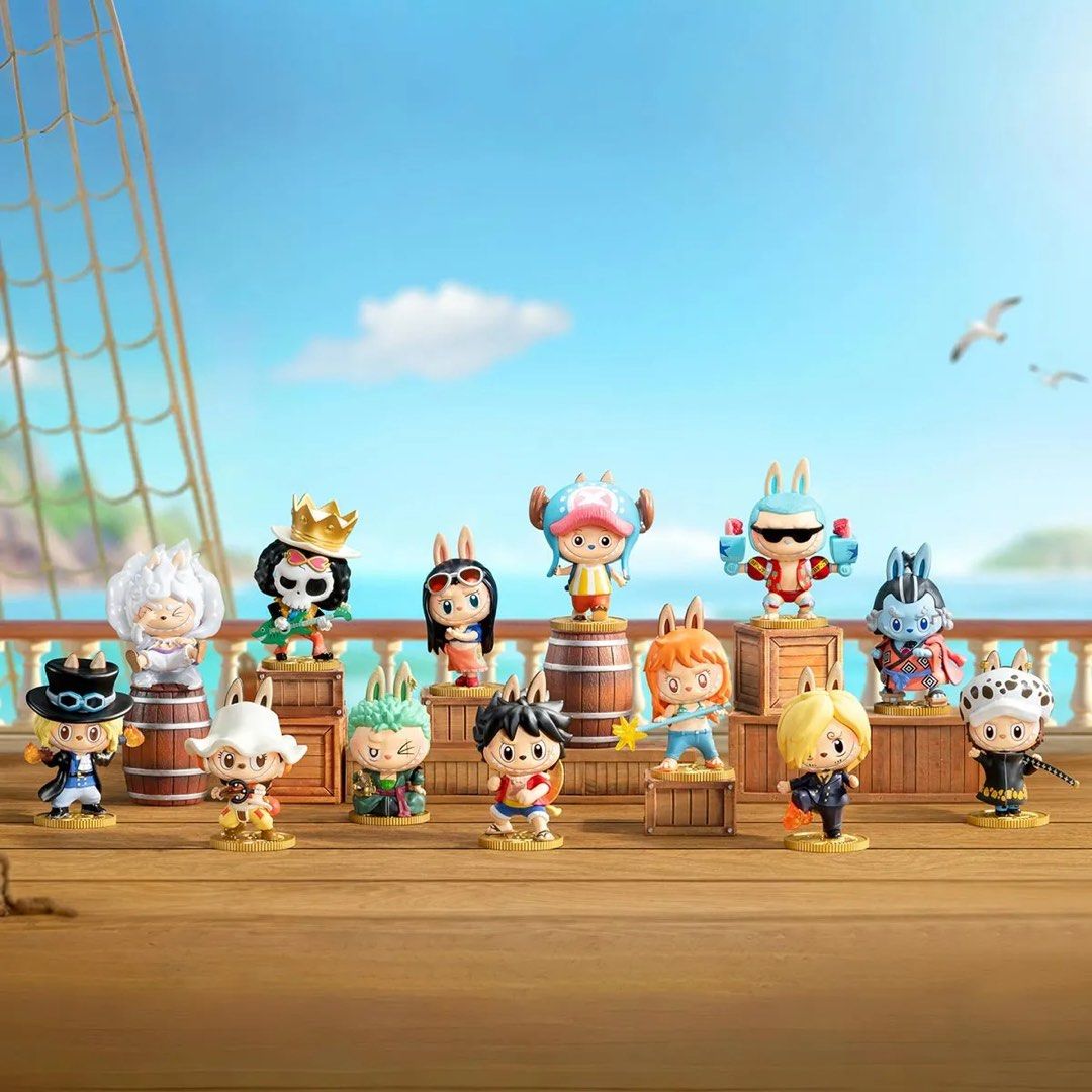 IN TRANSIT 3 WEEKS CONFIRMED STOCK The Monsters Labubu x One Piece ...