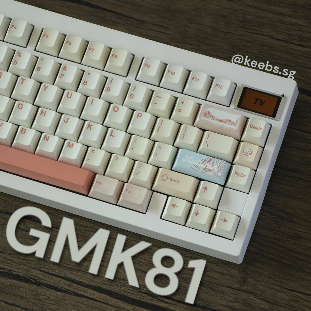 GMK81 75% Custom Mechanical Keyboard Build | Creamy Thocky Silent ...