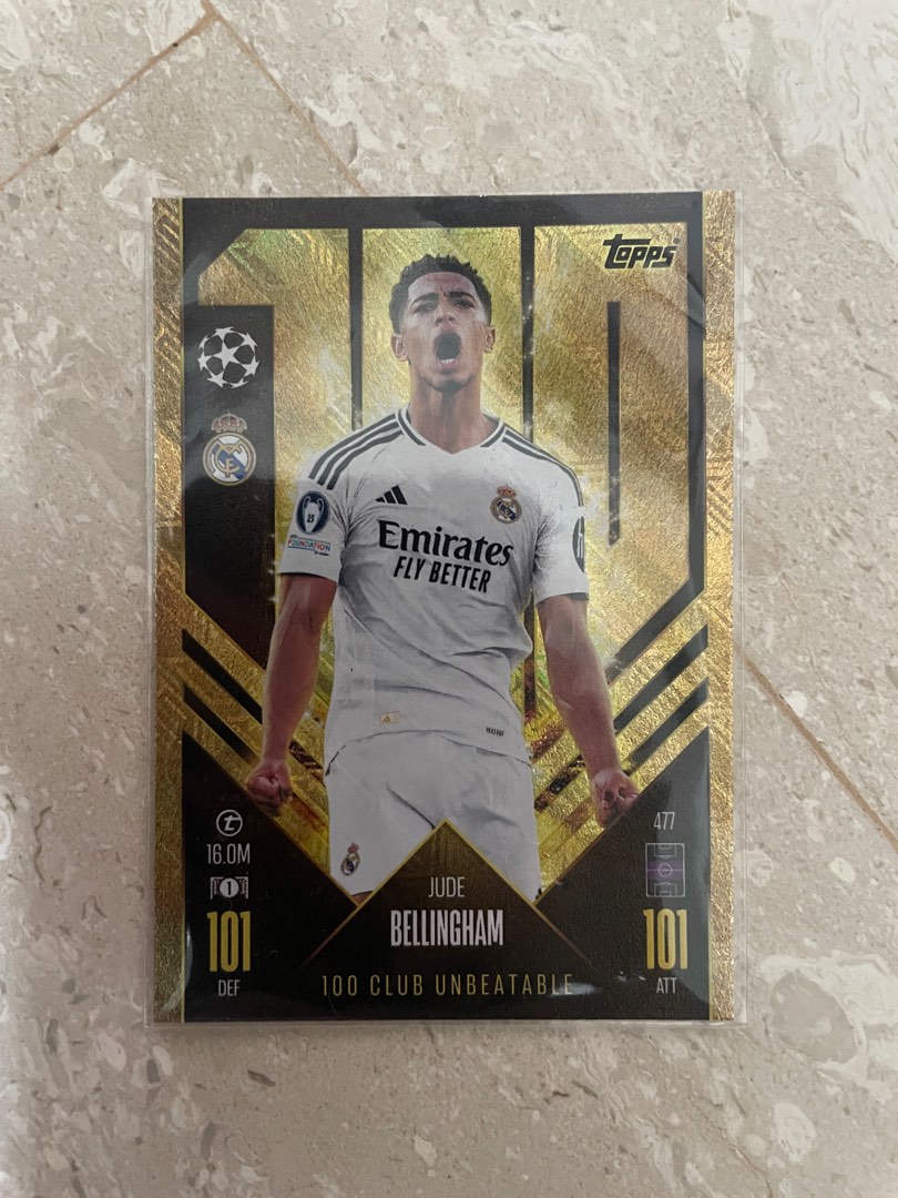 Jude Bellingham 24/25 match attax, Hobbies & Toys, Toys & Games on ...