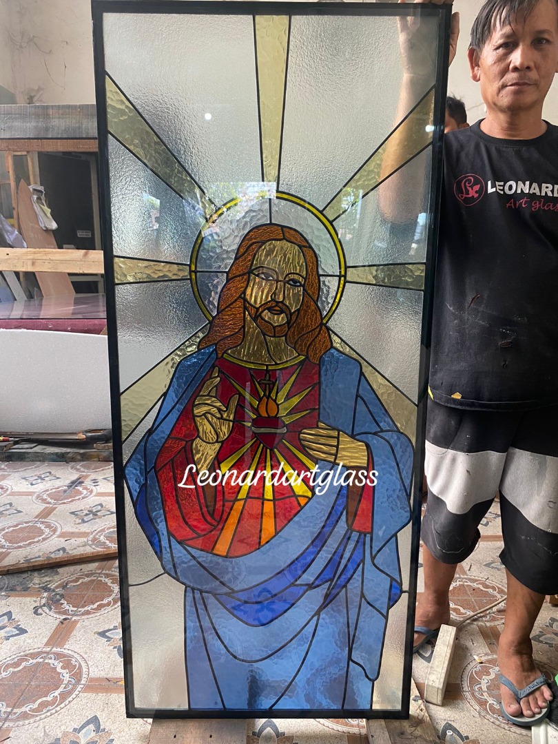 KACA PATRI GEREJA SURABYA 0852 0000 0251, Desain & Kerajinan Tangan ...