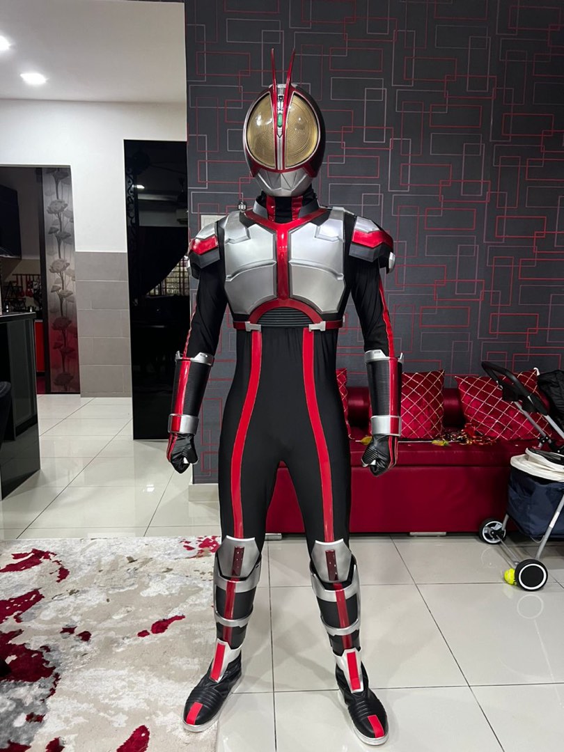 Kamen Rider Faiz Suit, Hobbies & Toys, Collectibles & Memorabilia ...