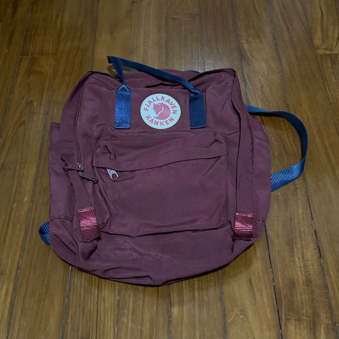 Kanken Backpack Maroon, Women's Fashion, Bags & Wallets, Backpacks on ...