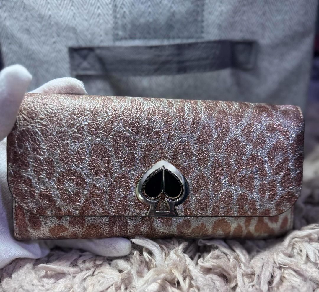 Kate Spade Twistlock Long Wallet RANK A Condition -ORIGINAL --SALE, Luxury, Bags & Wallets on ...