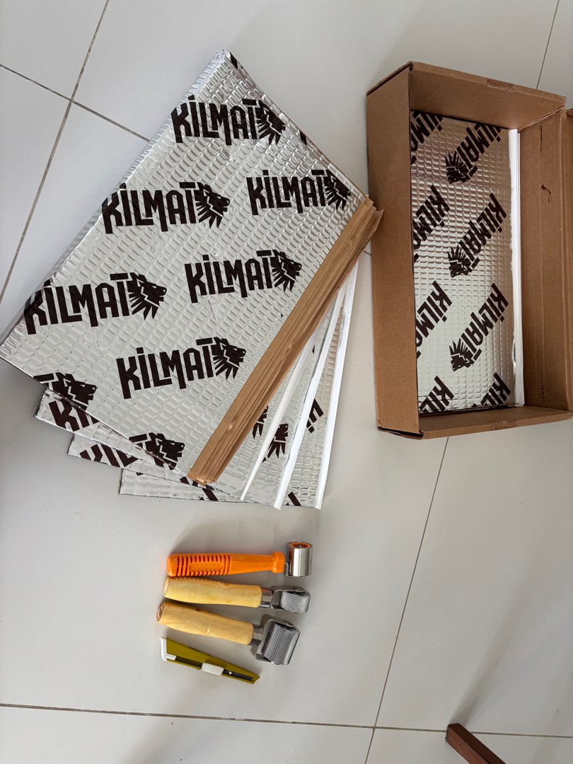 Kilmat sound proofing kit., Car Accessories, Accessories on Carousell