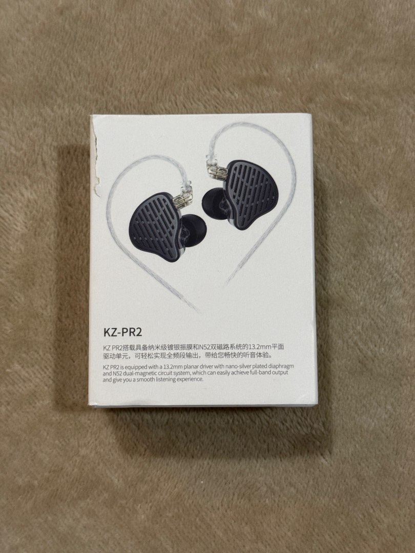 KZ X HBB PR2 Flat Driver In Ear Earphones 13.2mm Plane Big Horns Music ...